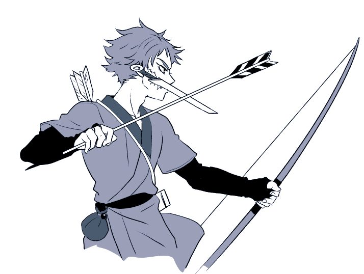 The Big ImageBoard (TBIB) - 1boy adam's apple arrow (projectile ...