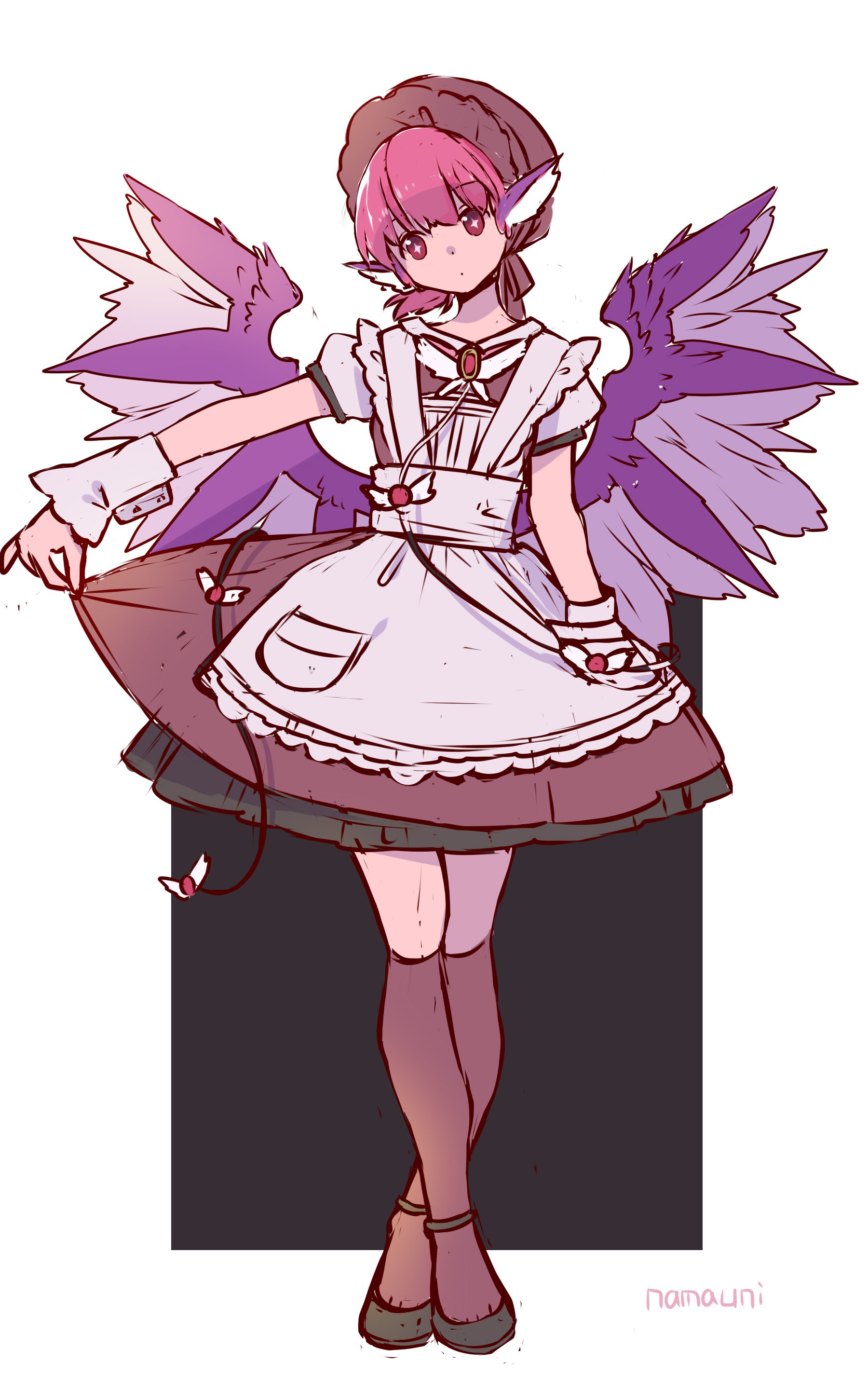 The Big ImageBoard (TBIB) - 1girl absurdres adapted costume alternate costume animal ears apron ...