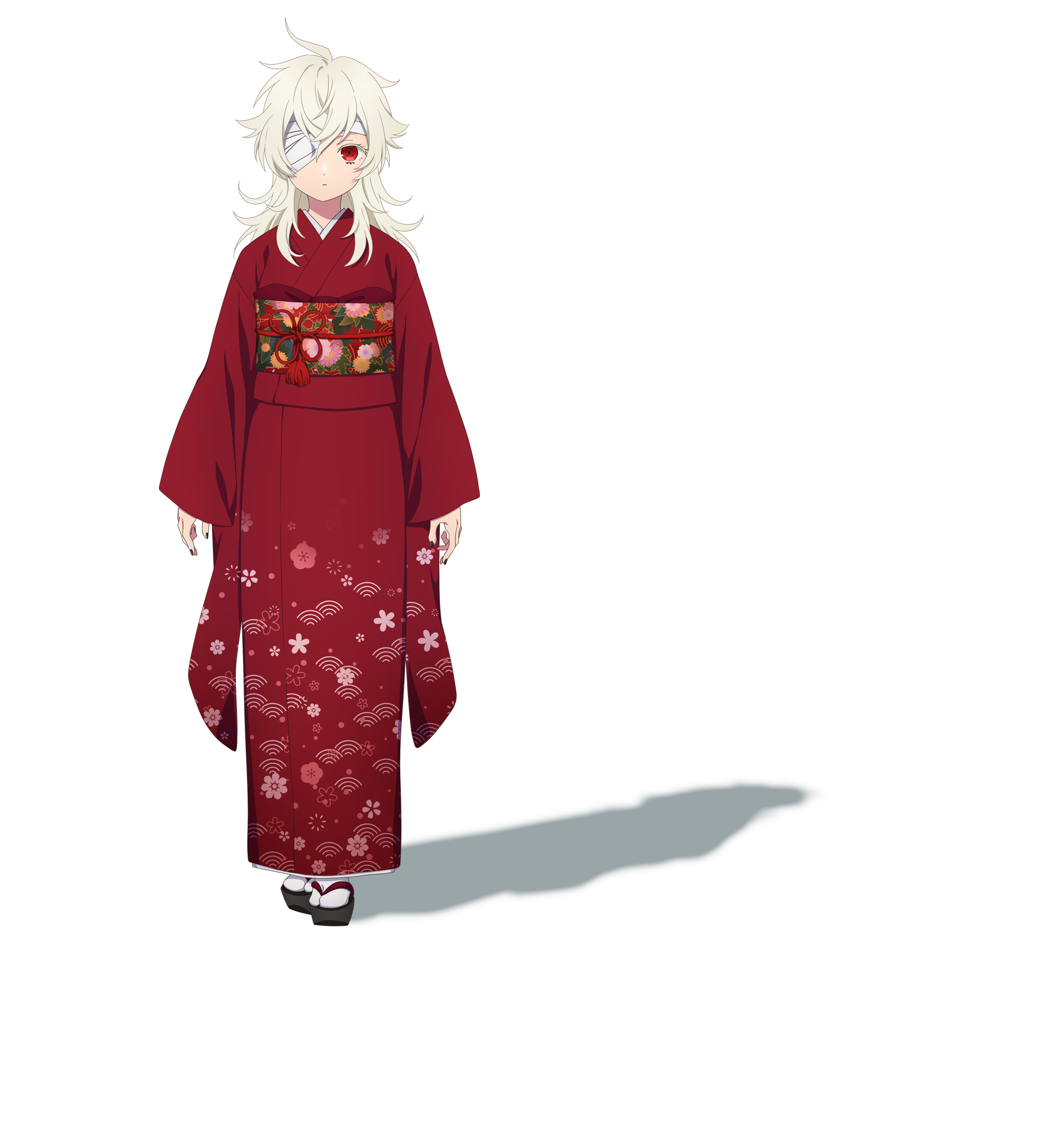 The Big ImageBoard (TBIB) - 1girl anime coloring bandage over one eye ...