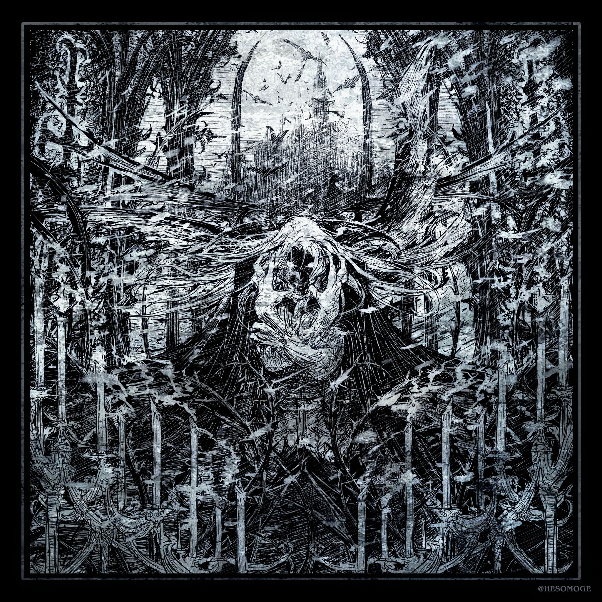 The Big ImageBoard (TBIB) - 1boy album cover arch bat (animal) bat ...