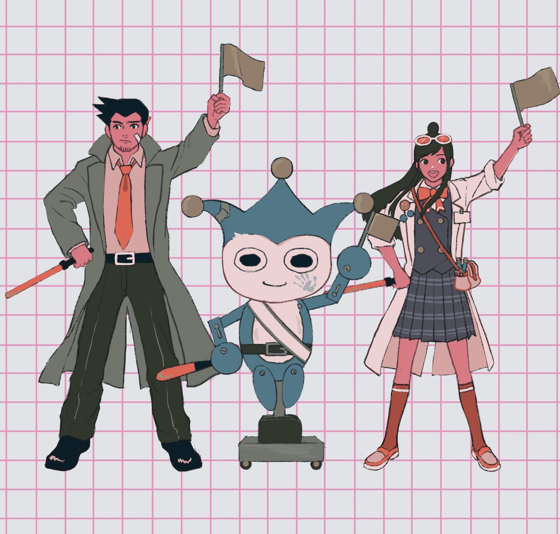 The Big ImageBoard (TBIB) - 1girl 23011620x ace attorney bandaid ...