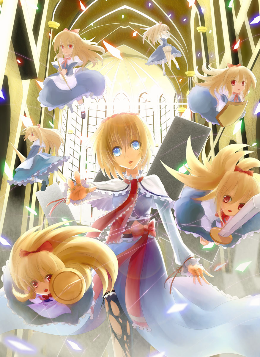 The Big ImageBoard (TBIB) - 1girl alice margatroid bad id bad pixiv id blonde hair blue eyes ...