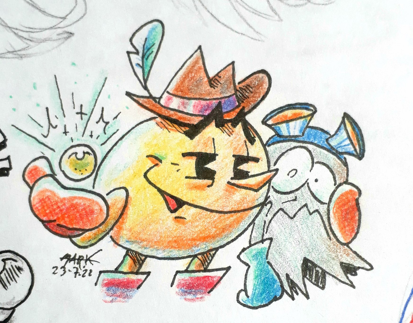 The Big ImageBoard (TBIB) - 2boys arm over shoulder blue gloves brown ...