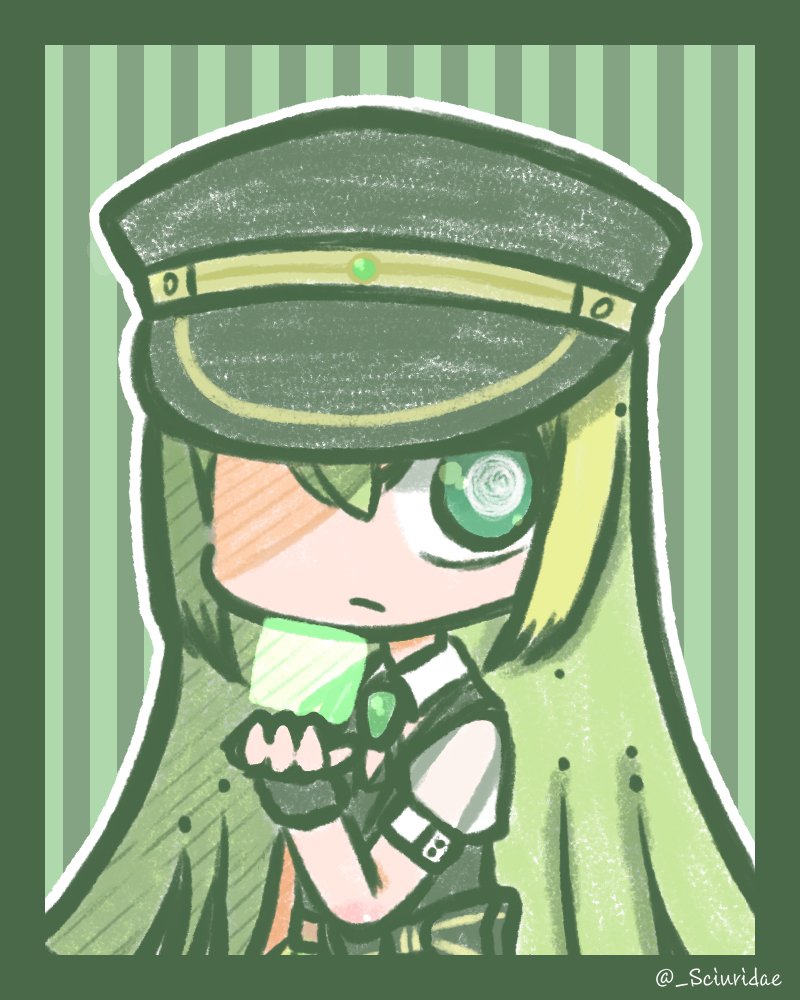 The Big ImageBoard (TBIB) - 1girl alina gray black hat black vest chibi ...