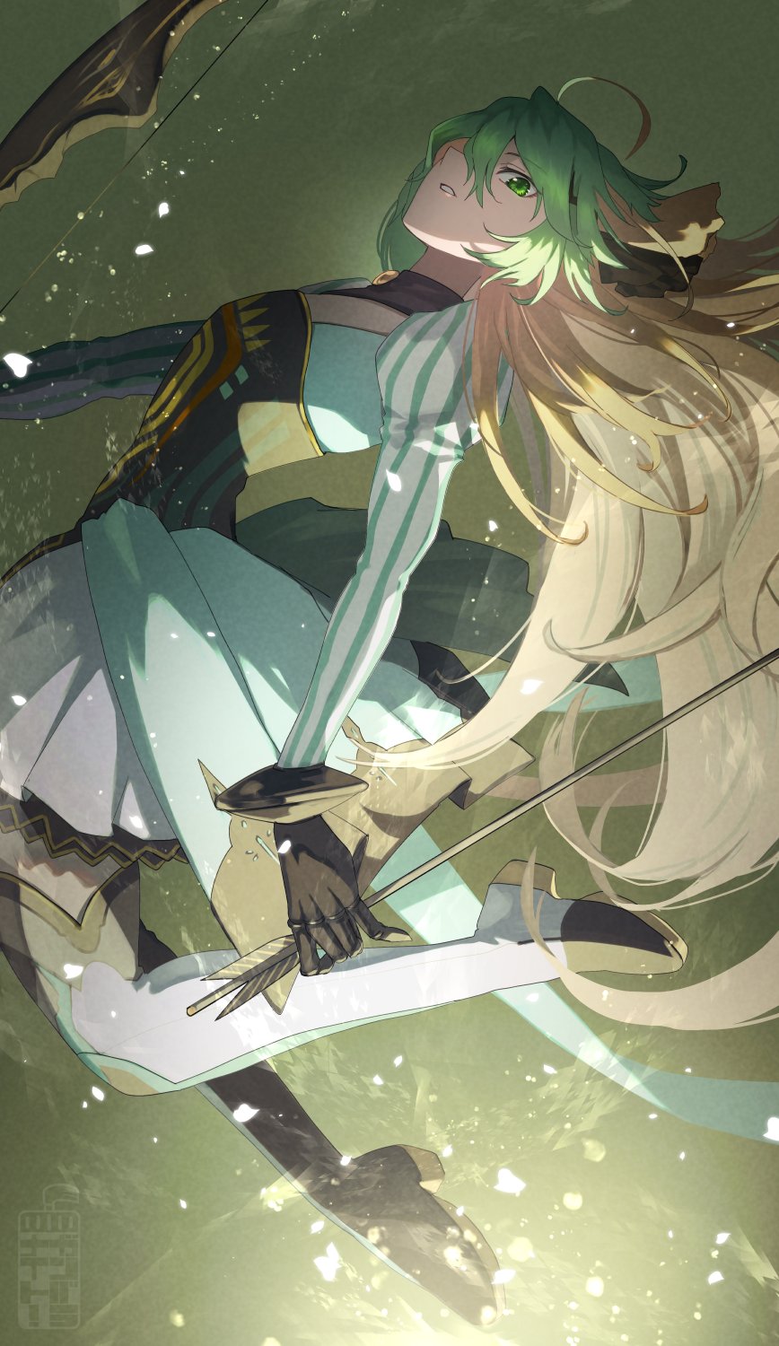 The Big ImageBoard (TBIB) - 1girl animal ears arrow (projectile) atalanta (fate) black gloves ...