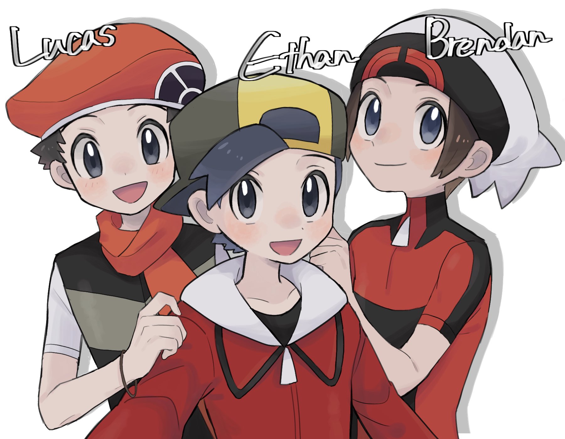 The Big ImageBoard (TBIB) - 3boys :d backwards hat beanie beret black ...