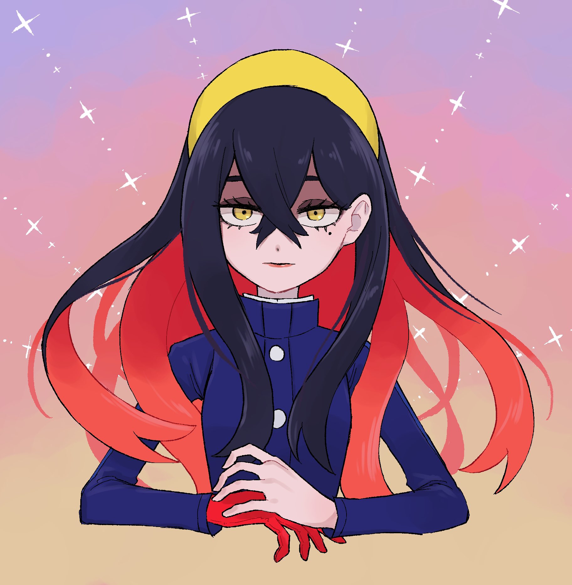 The Big ImageBoard (TBIB) - 1girl bangs black hair blue jacket buttons carmine (pokemon) closed ...