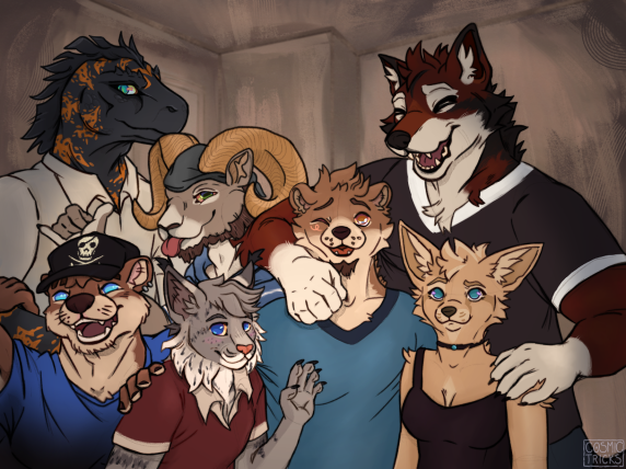 The Big ImageBoard (TBIB) - anthro bovid canid canine canis caprine carl hendricks chase hunter ...