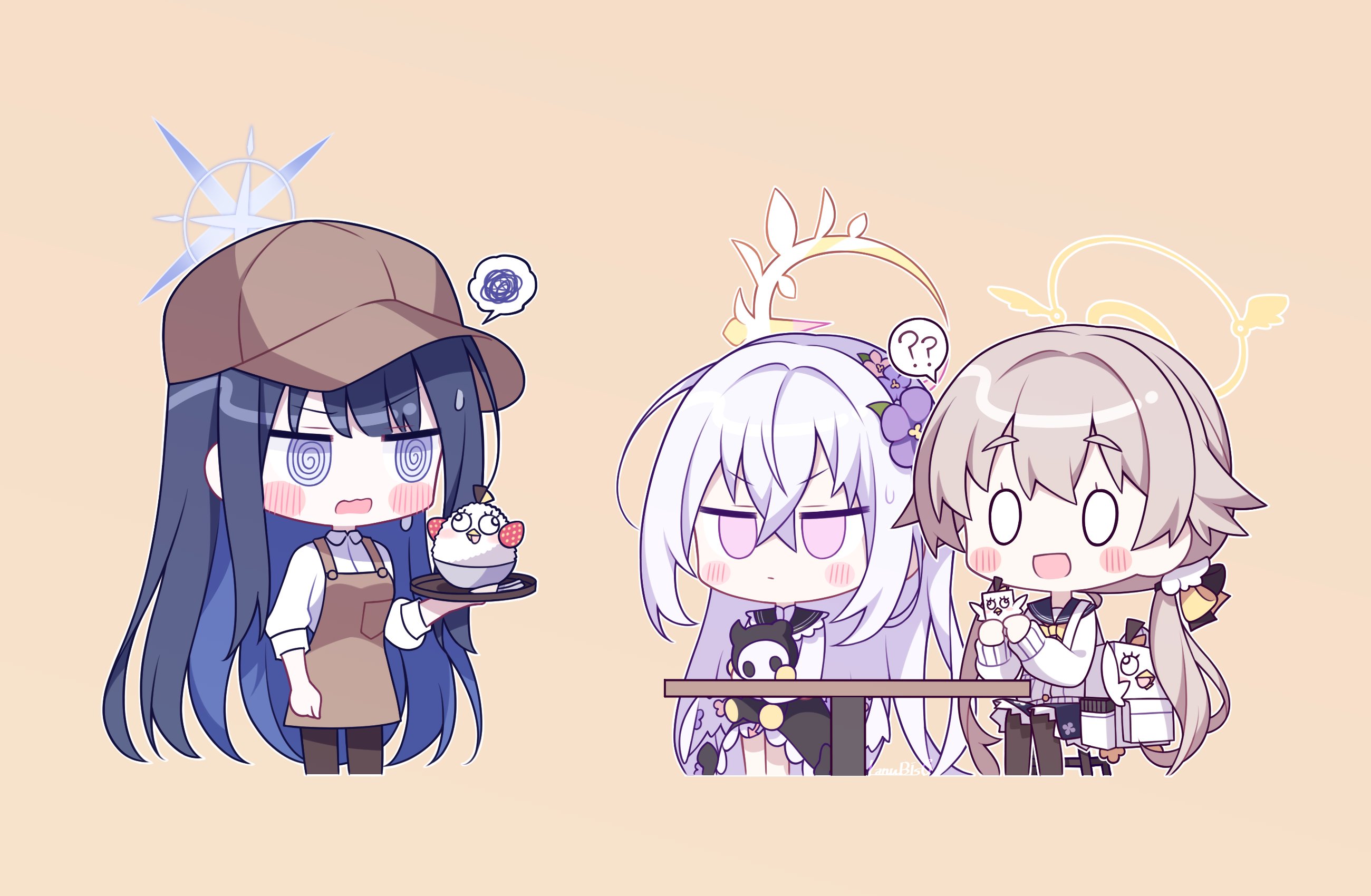 The Big ImageBoard (TBIB) - 3girls ? azusa (blue archive) baseball cap ...