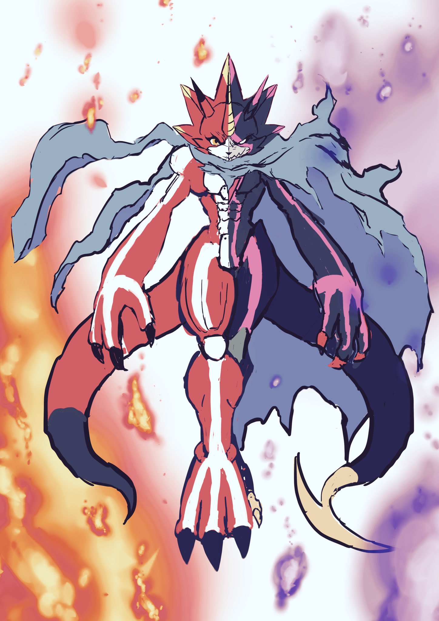 The Big ImageBoard (TBIB) - anthro bandai namco betelgammamon black body claws codpiece digimon ...