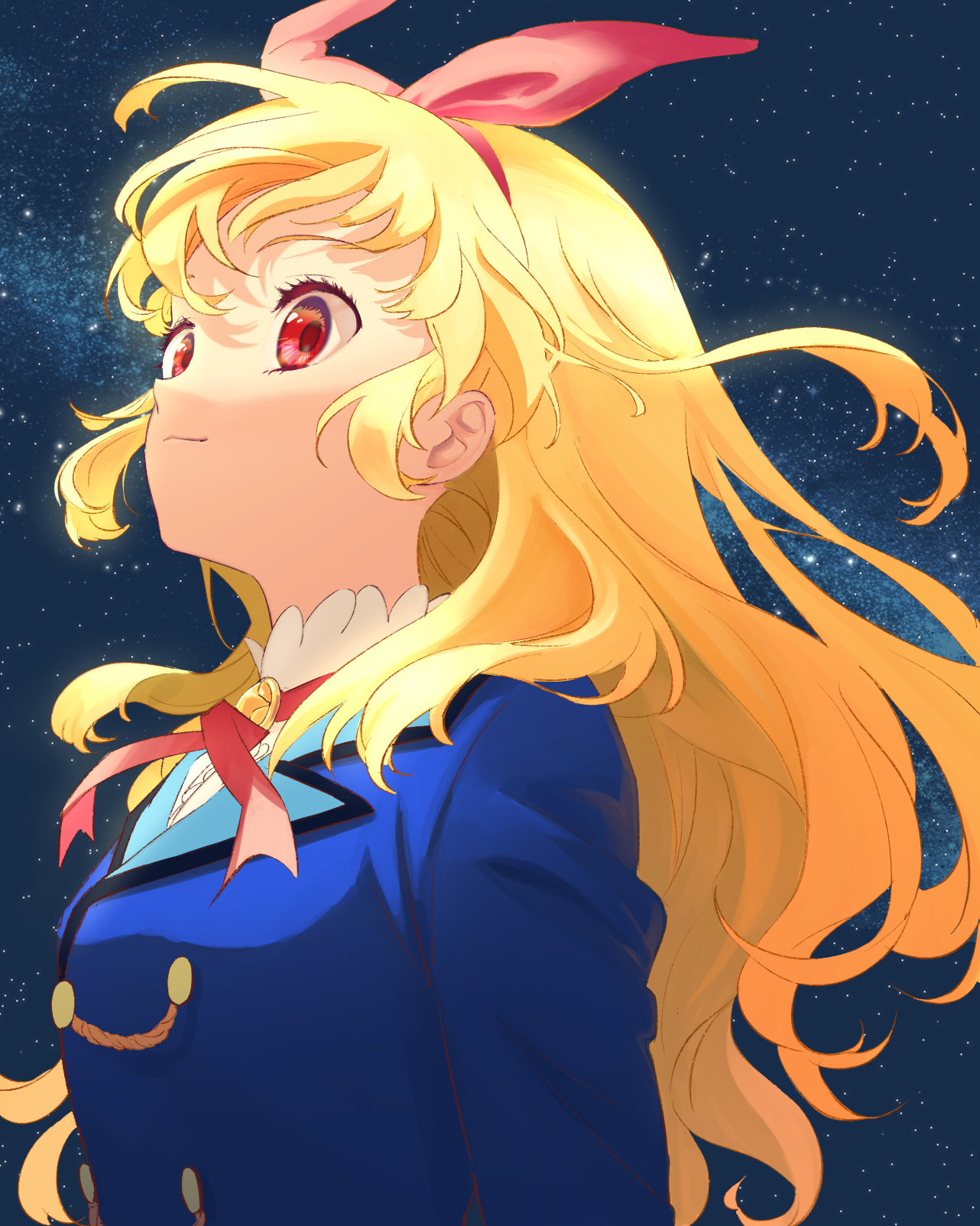 The Big ImageBoard (TBIB) - 1girl 6 raboshi aikatsu! aikatsu! (series) blonde hair blue ...