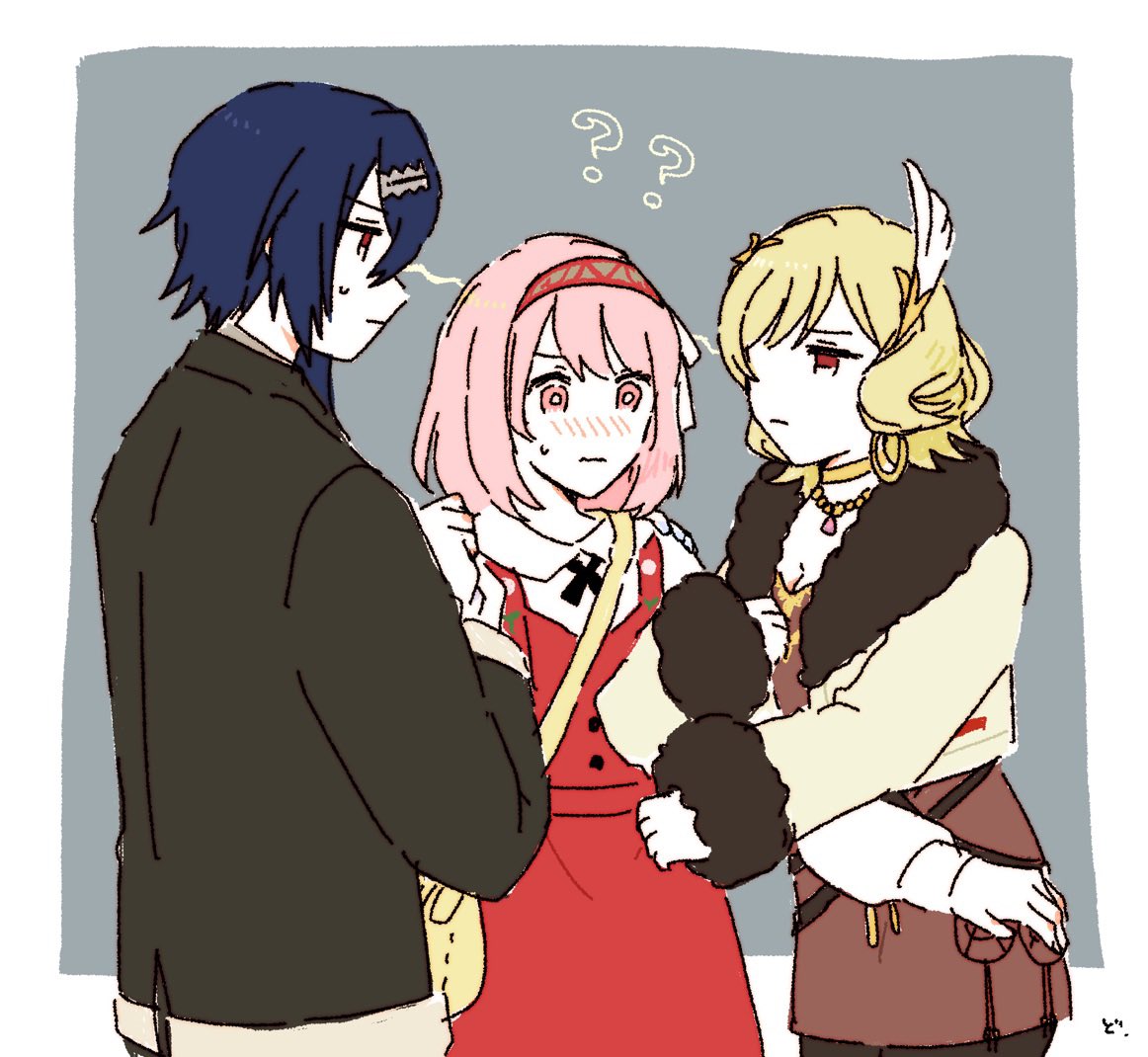The Big ImageBoard (TBIB) - 1boy 2girls alcryst (fire emblem) blonde ...