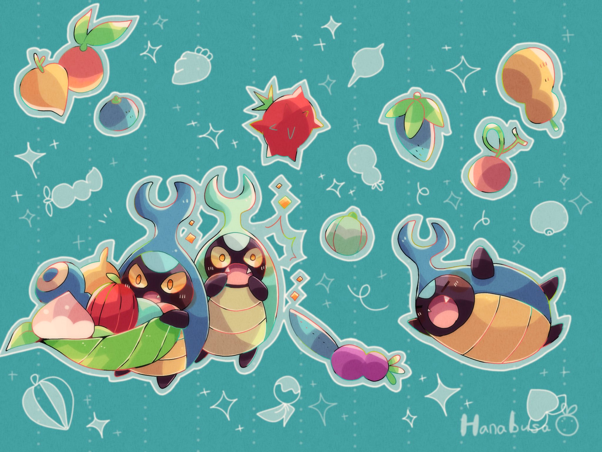 The Big ImageBoard (TBIB) - alternate color animal focus aqua ...