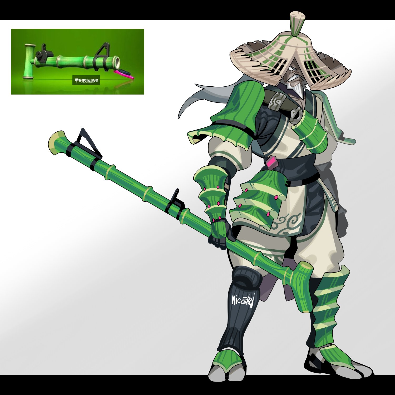 The Big ImageBoard (TBIB) - 1boy armor bamboo bamboozler 14 (splatoon ...