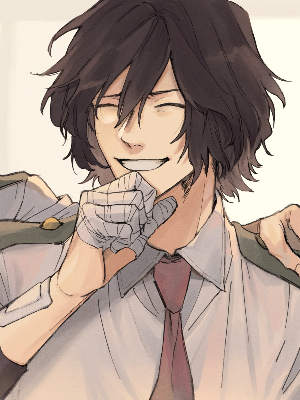 The Big ImageBoard (TBIB) - 1boy bandaged arm bandaged hand bandages ...