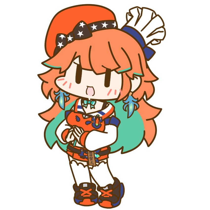 The Big ImageBoard (TBIB) - 1girl :d beret black footwear bow choker ...