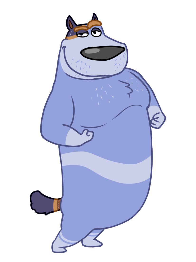 The Big ImageBoard (TBIB) - anthro australian cattle dog bedroom eyes biceps bluey (series) body ...