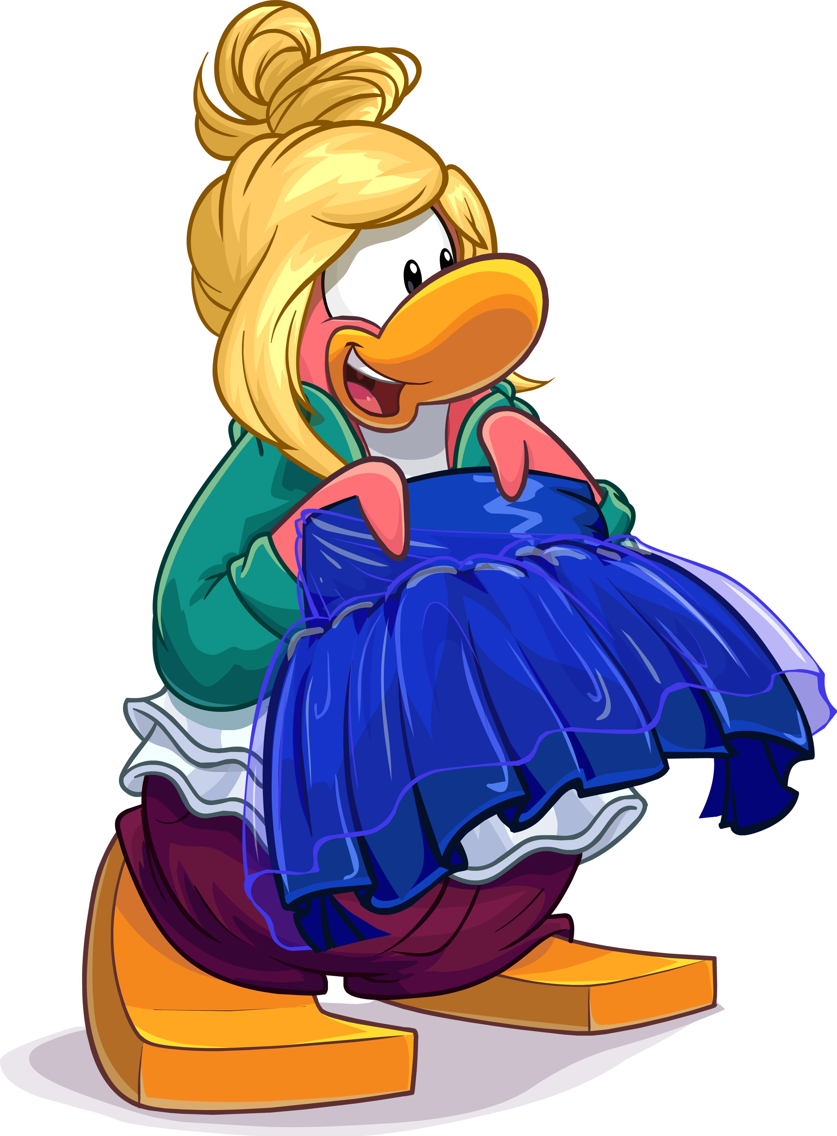 The Big Imageboard Tbib Absurd Res Avian Bird Blonde Hair Blue Clothing Blue Dress Burgundy