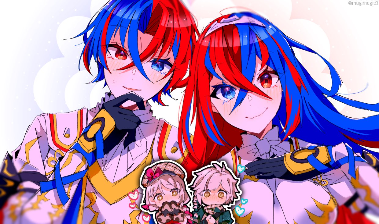 The Big ImageBoard (TBIB) - 2boys 2girls alear (female) (fire emblem ...