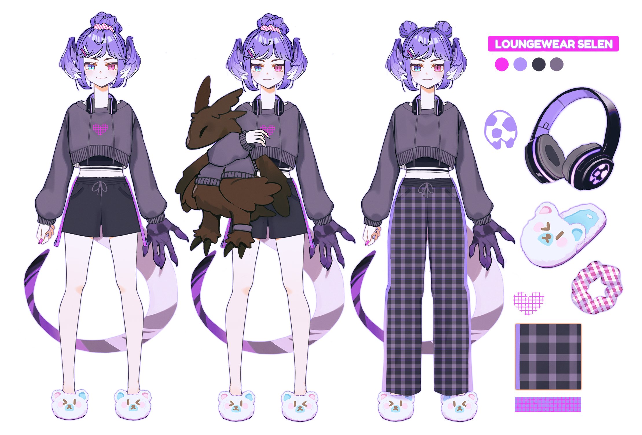 The Big ImageBoard (TBIB) - 1girl blue eyes character name color guide ...