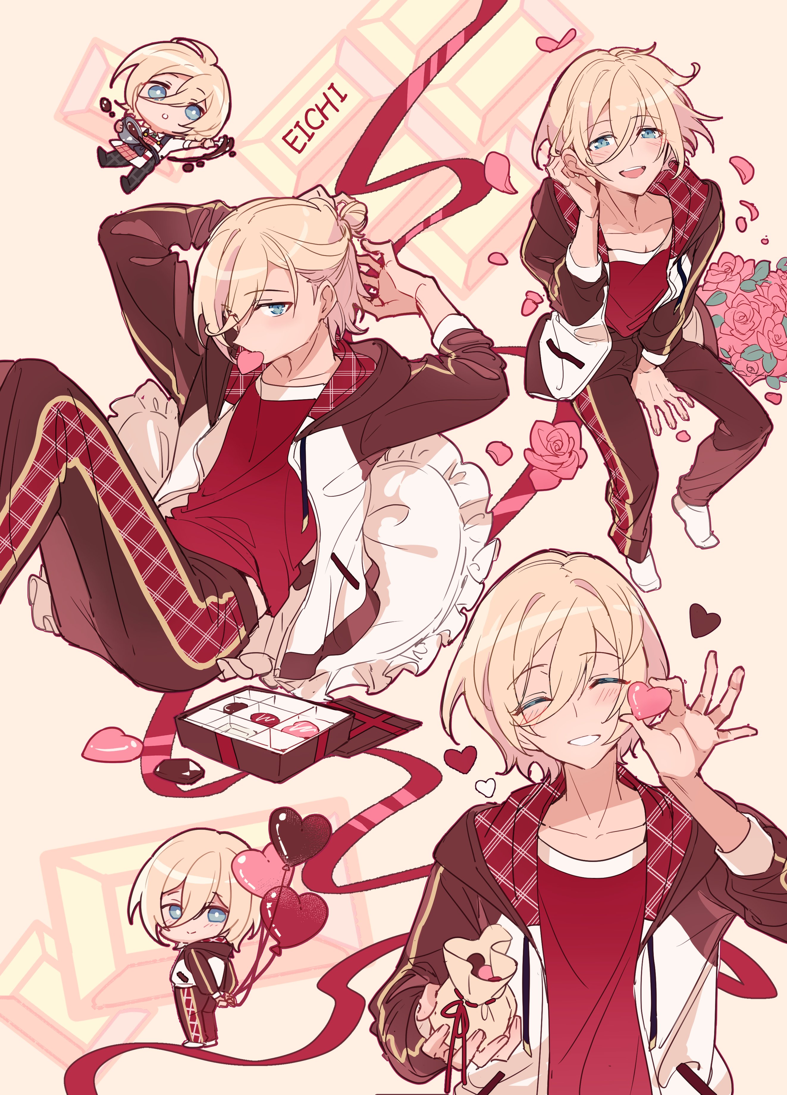 The Big ImageBoard (TBIB) - 1boy absurdres blonde hair blue eyes blush ...