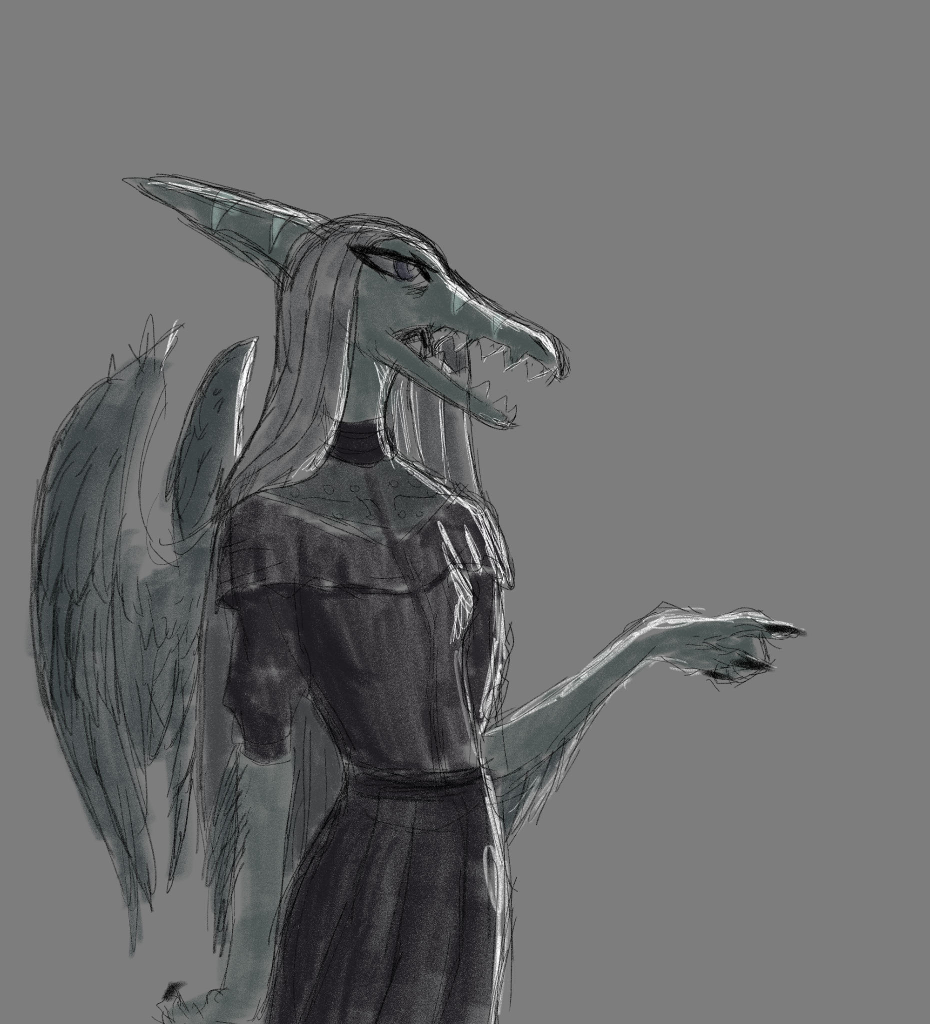 The Big ImageBoard (TBIB) - 2023 anthro claws clothing digital drawing ...