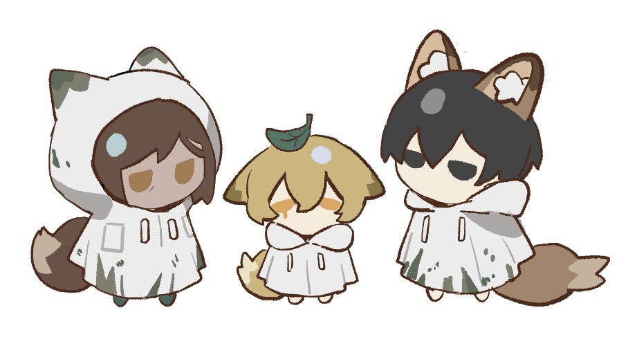 The Big ImageBoard (TBIB) - animal ears black eyes black hair blonde ...