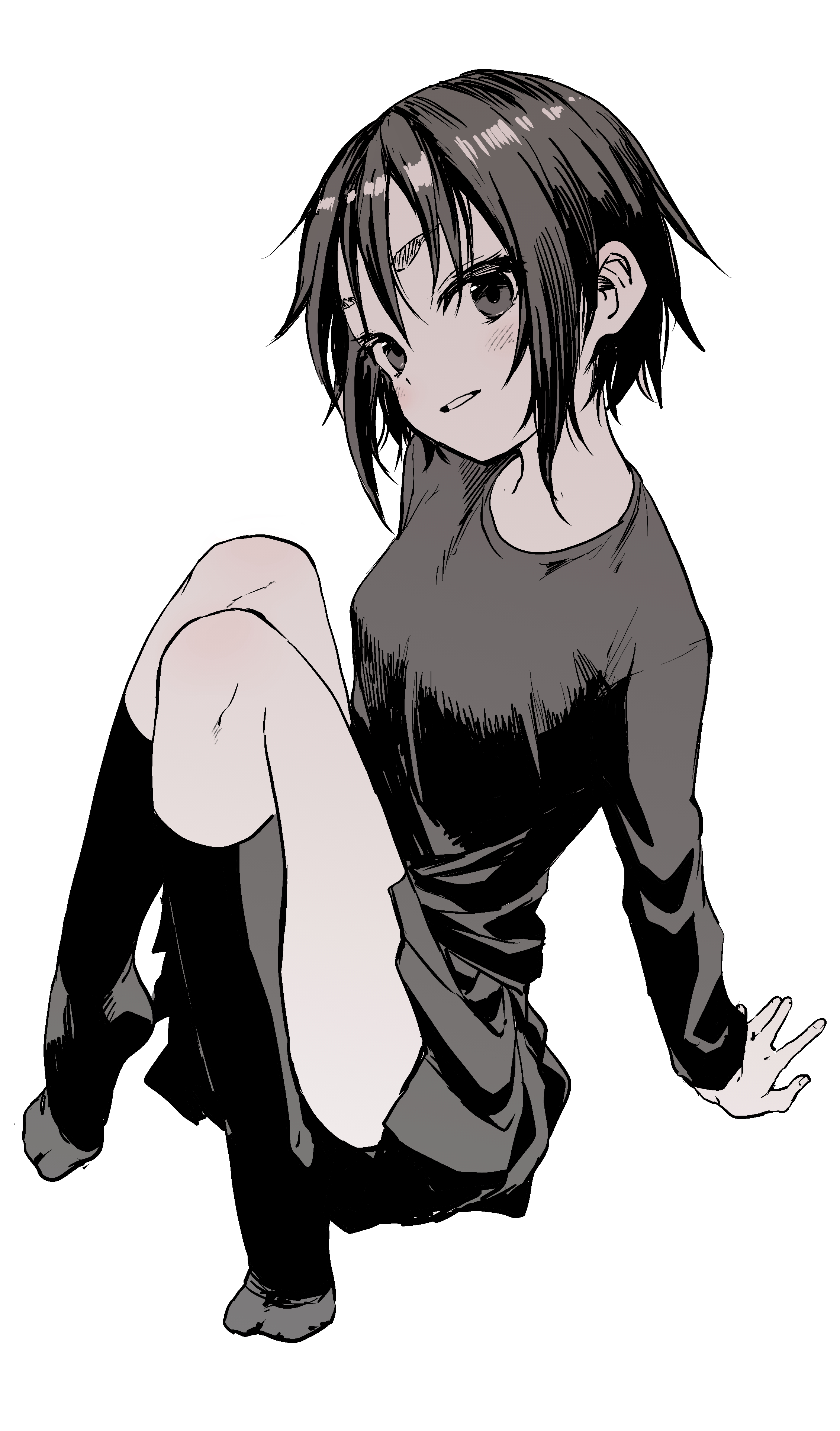 The Big Imageboard Tbib 1girl Absurdres Breasts Commentary Request