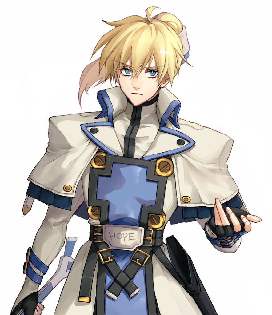 The Big ImageBoard (TBIB) - 1boy ahoge black gloves blonde hair blue ...