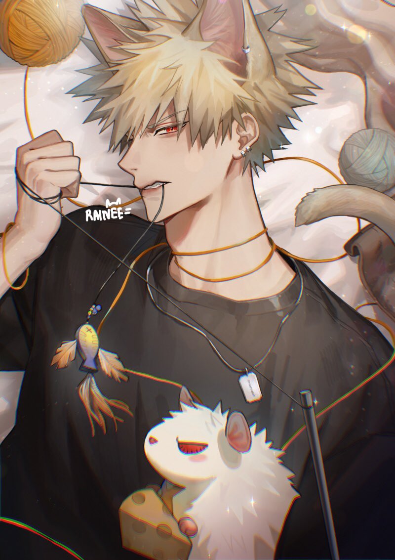 The Big ImageBoard (TBIB) - 1boy animal ear fluff animal ears artist ...