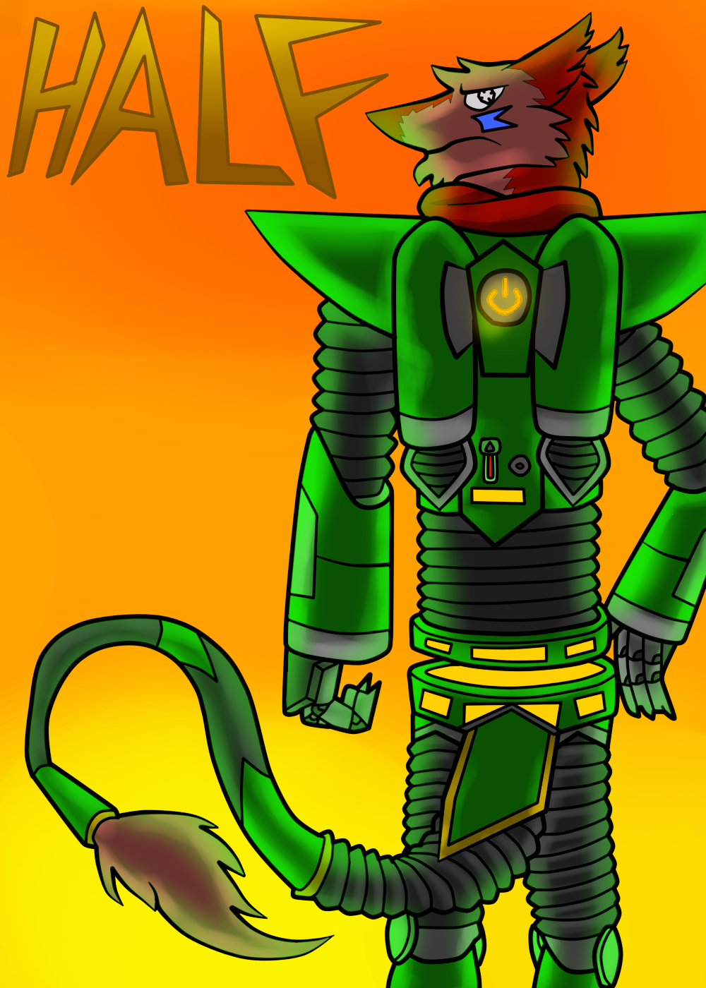 The Big ImageBoard (TBIB) - anthro black bodysuit cybernetics cyborg ...