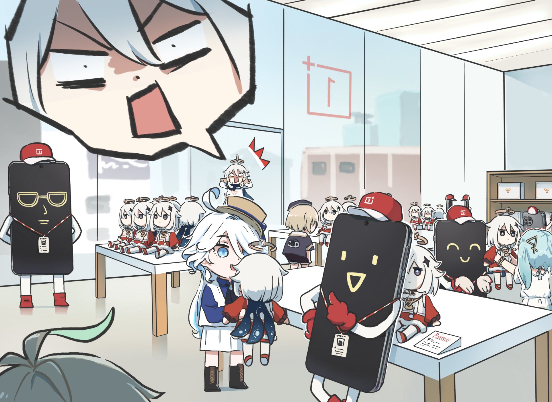 The Big ImageBoard (TBIB) - 2boys 3girls ahoge alhaitham (genshin ...