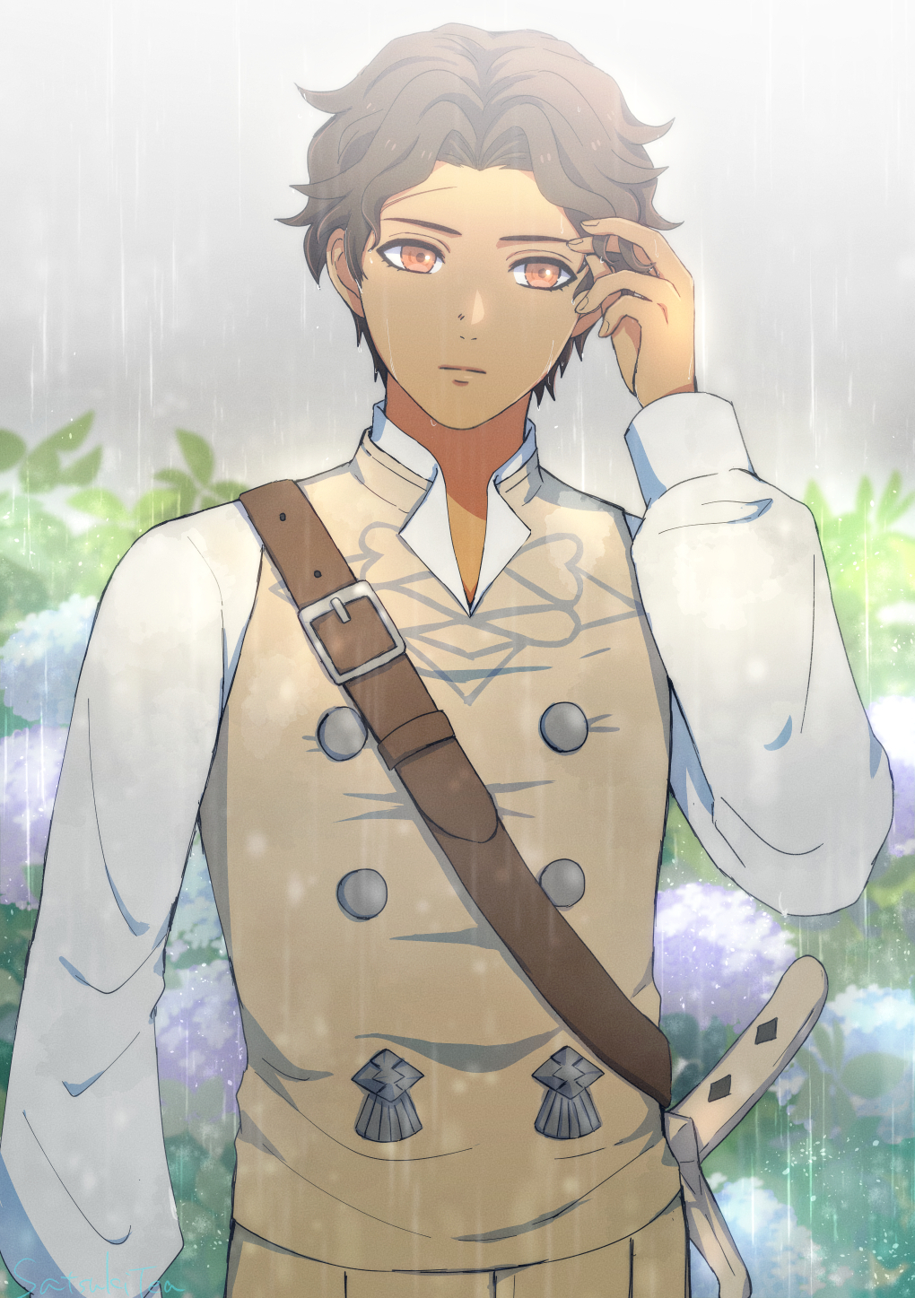 The Big ImageBoard (TBIB) - 1boy alternate costume brown hair cyril (fire emblem) dark-skinned ...