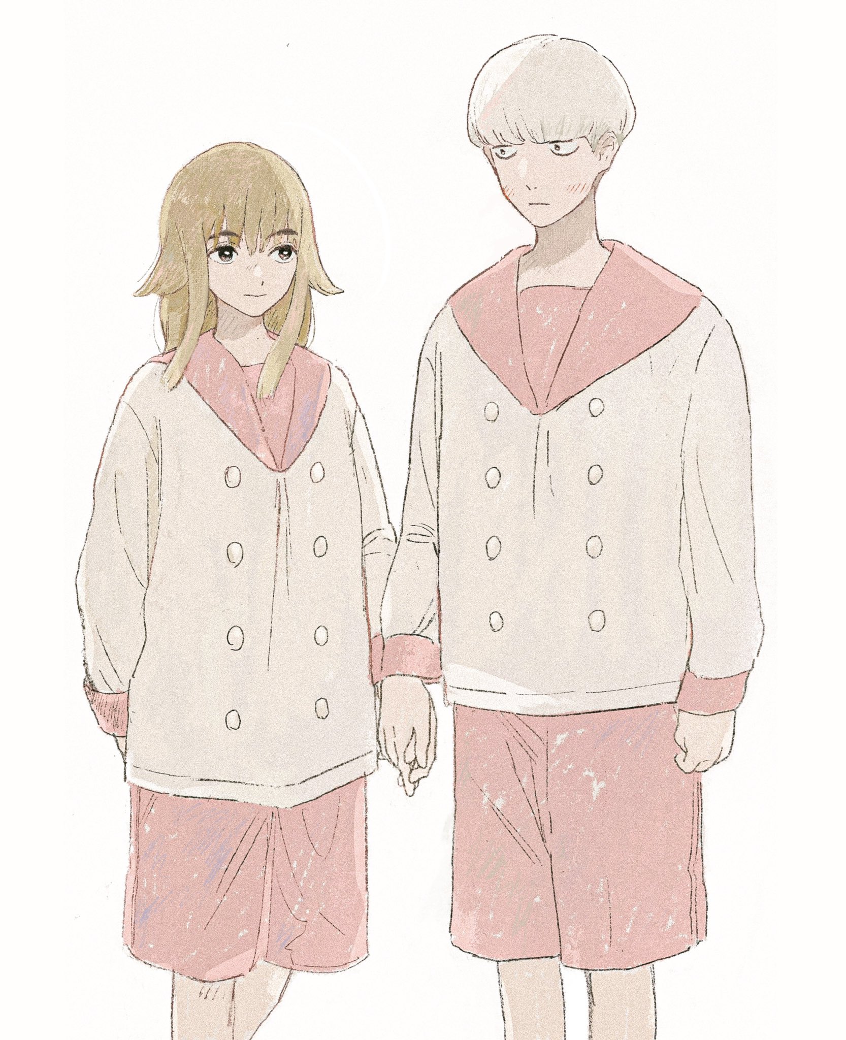 The Big ImageBoard (TBIB) - 1boy 1girl amiyakinyu arm behind back bowl ...