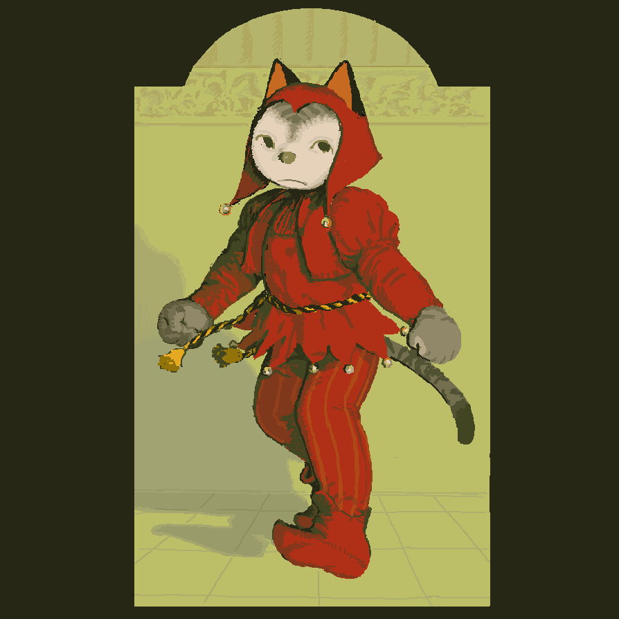 The Big ImageBoard (TBIB) - 2023 anthro clothed clothing domestic cat felid feline felis jester ...