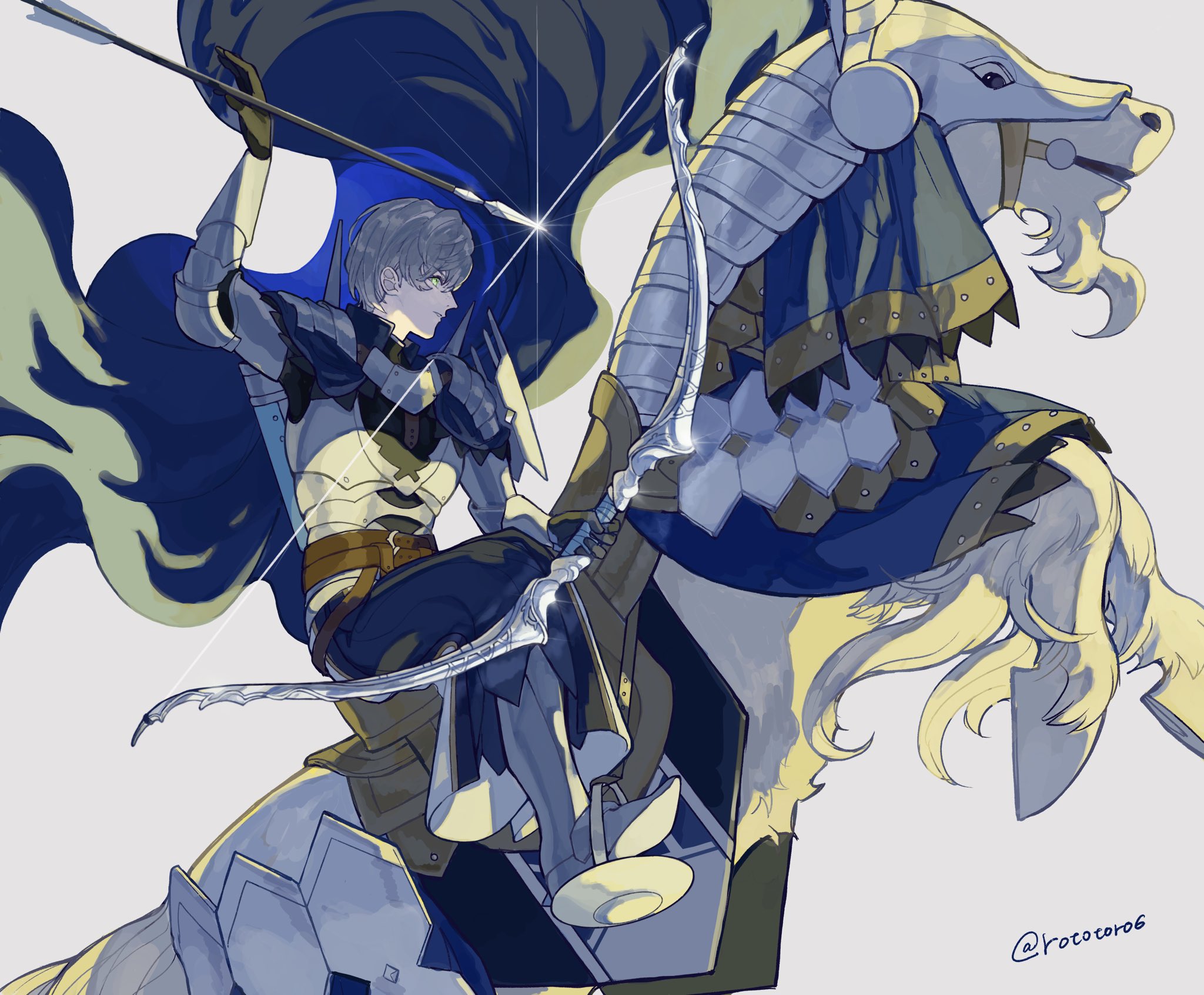 The Big ImageBoard (TBIB) - 1boy armor ashe ubert barding body armor ...