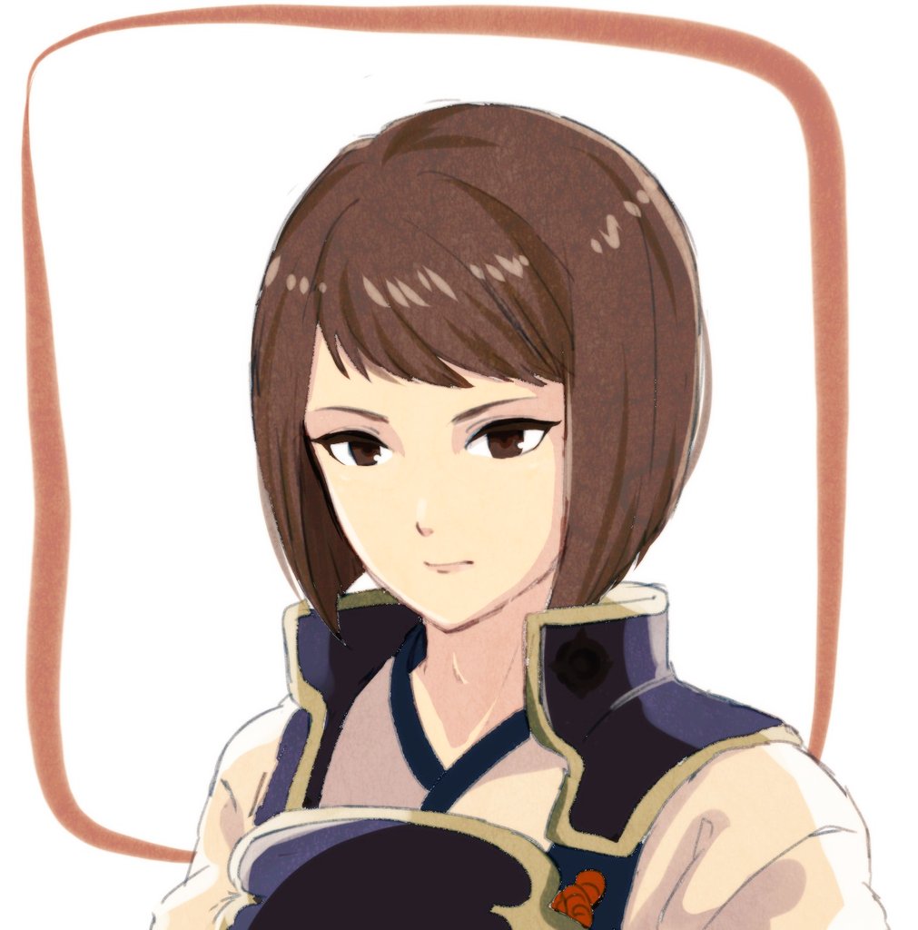 The Big ImageBoard (TBIB) - 1boy armor bob cut brown eyes brown hair ...