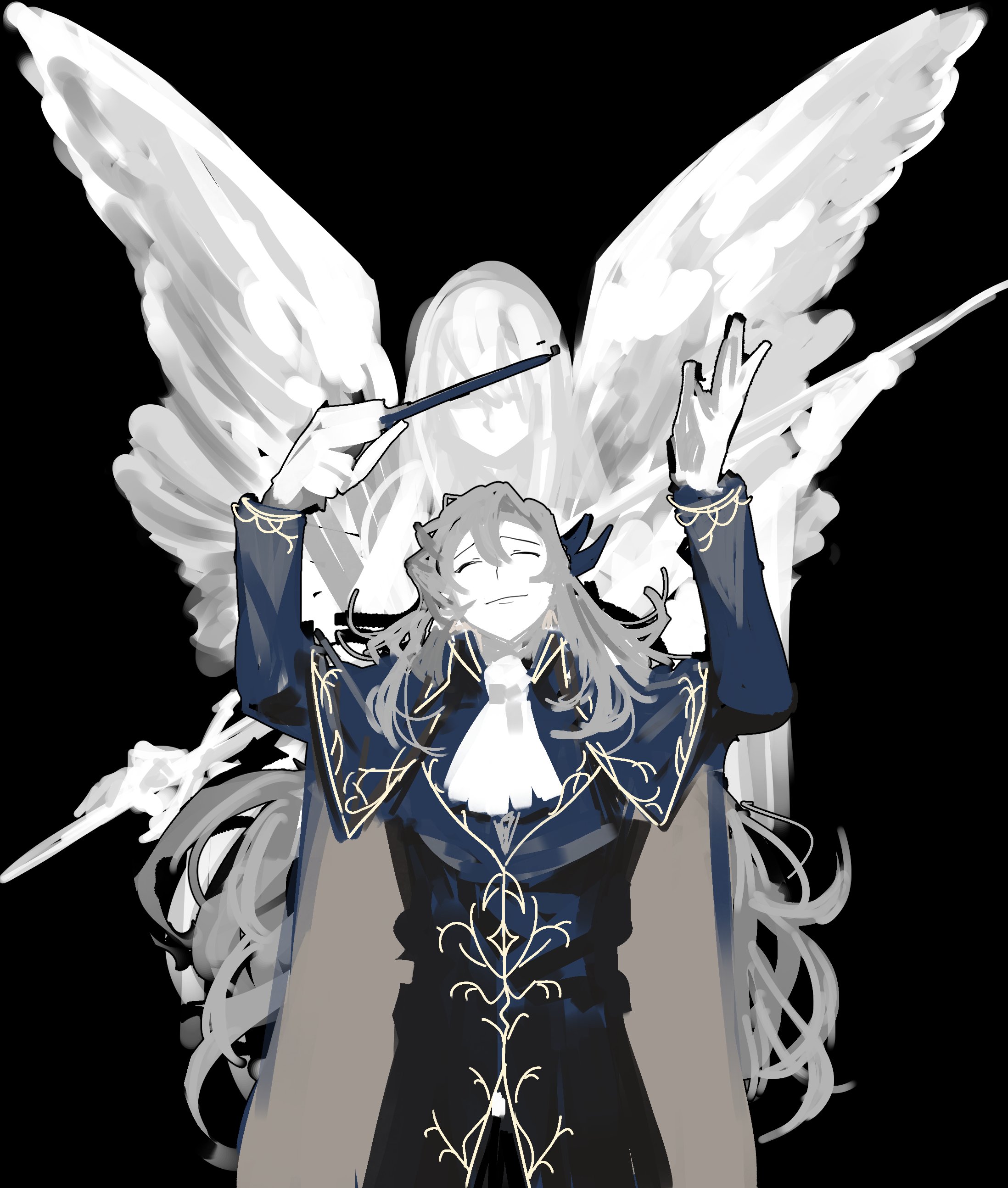 The Big ImageBoard (TBIB) - 1boy absurdres angel argalia (library of ...