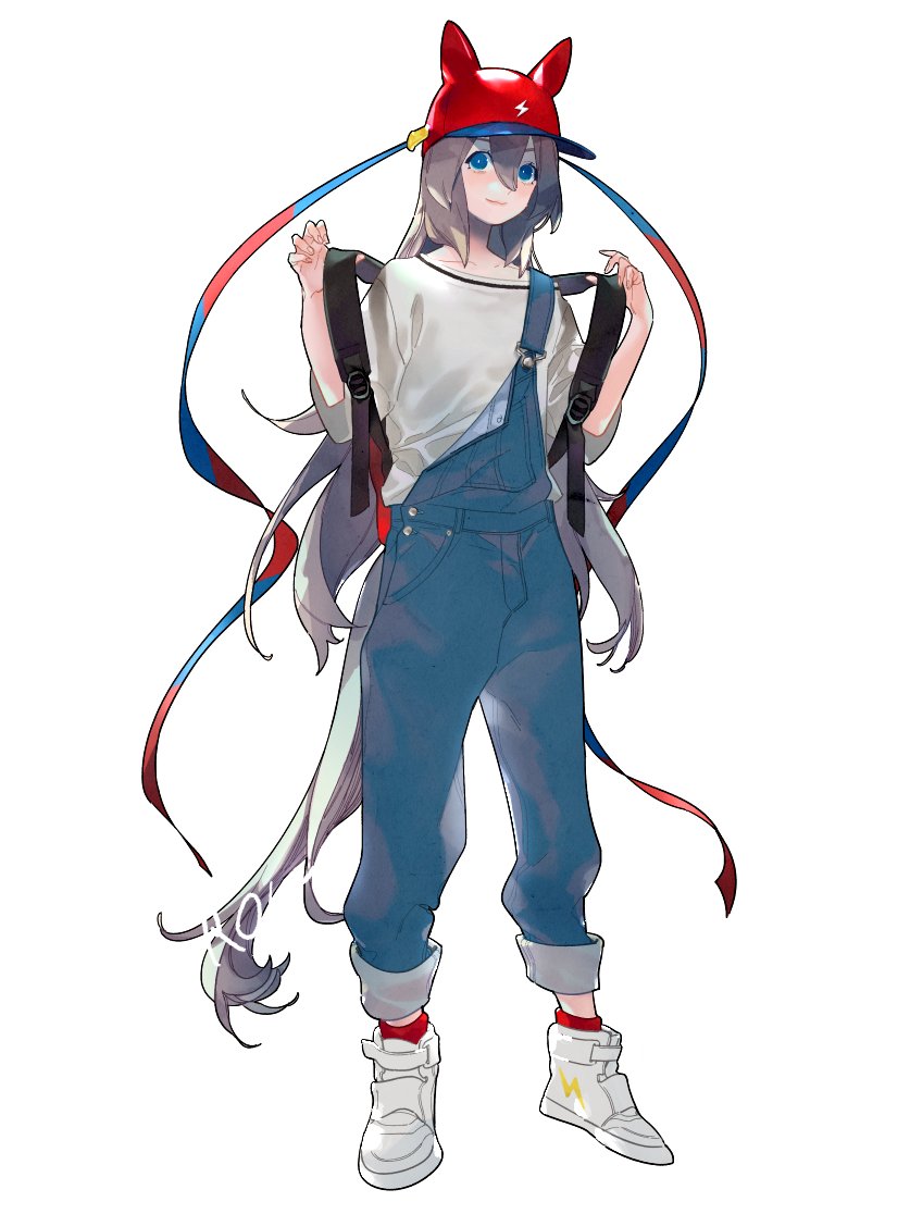 The Big ImageBoard (TBIB) - 1girl alternate costume animal ears backpack bag baseball cap blue ...