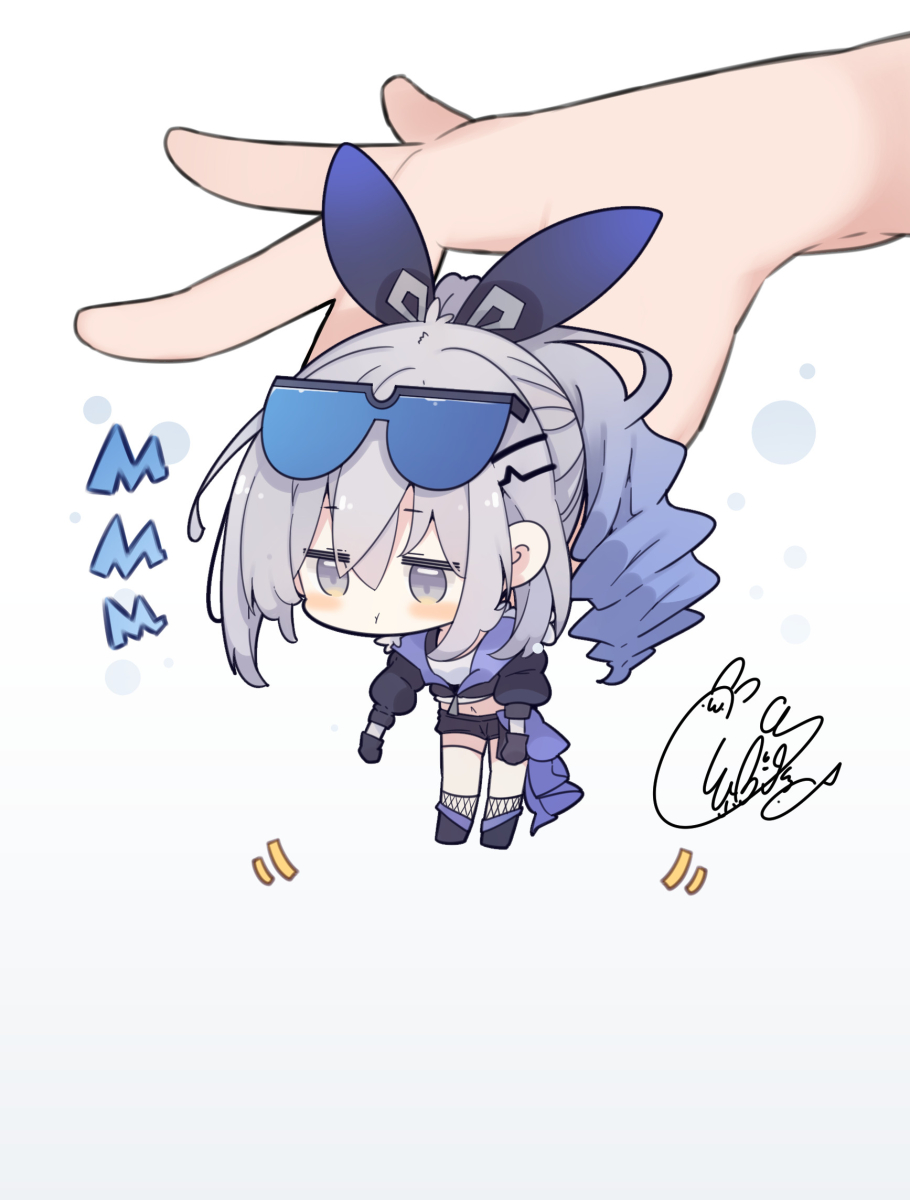 The Big ImageBoard (TBIB) - 1girl 1other beni shake black gloves black ...