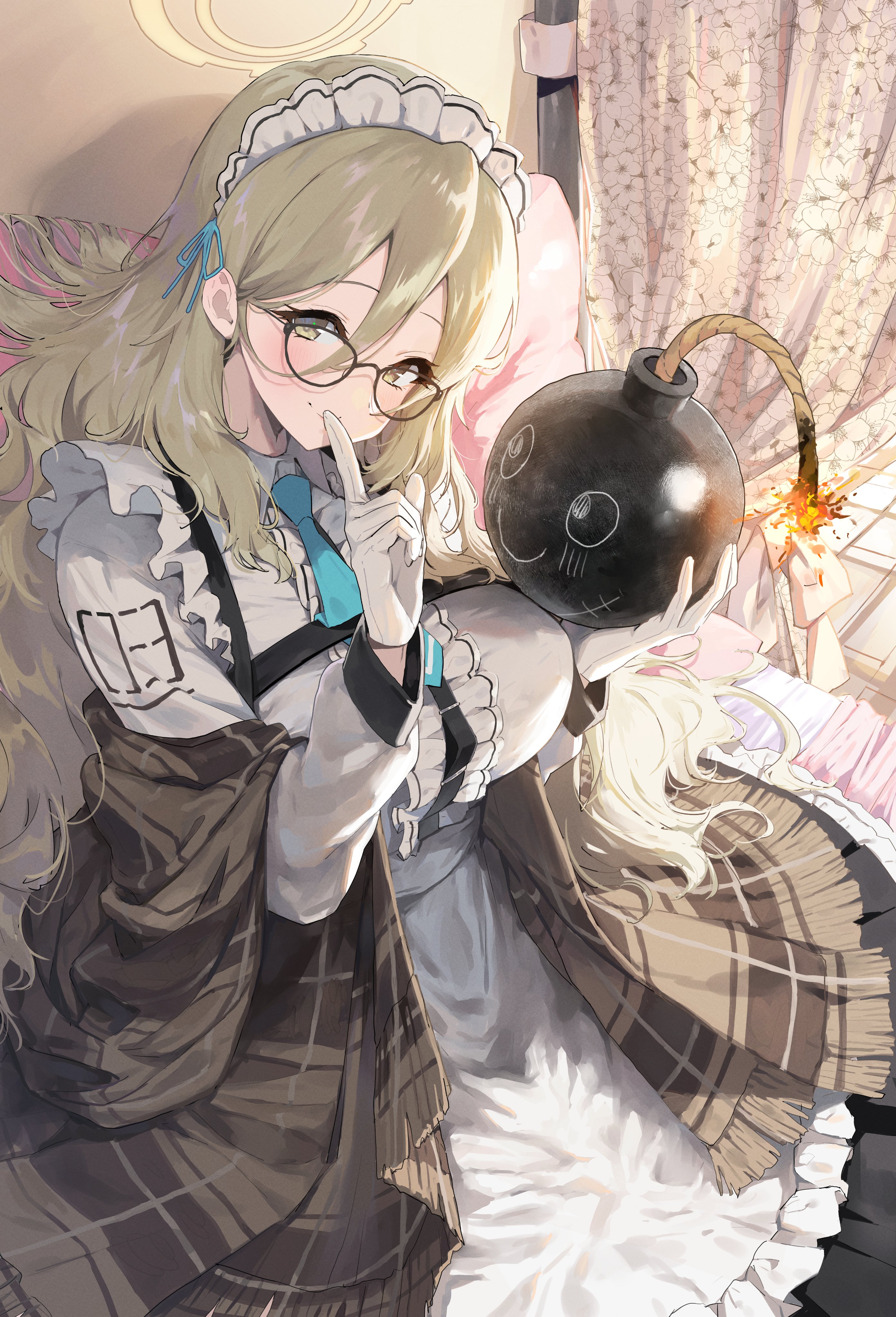 The Big ImageBoard (TBIB) - 1girl absurdres akane (blue archive) black ...