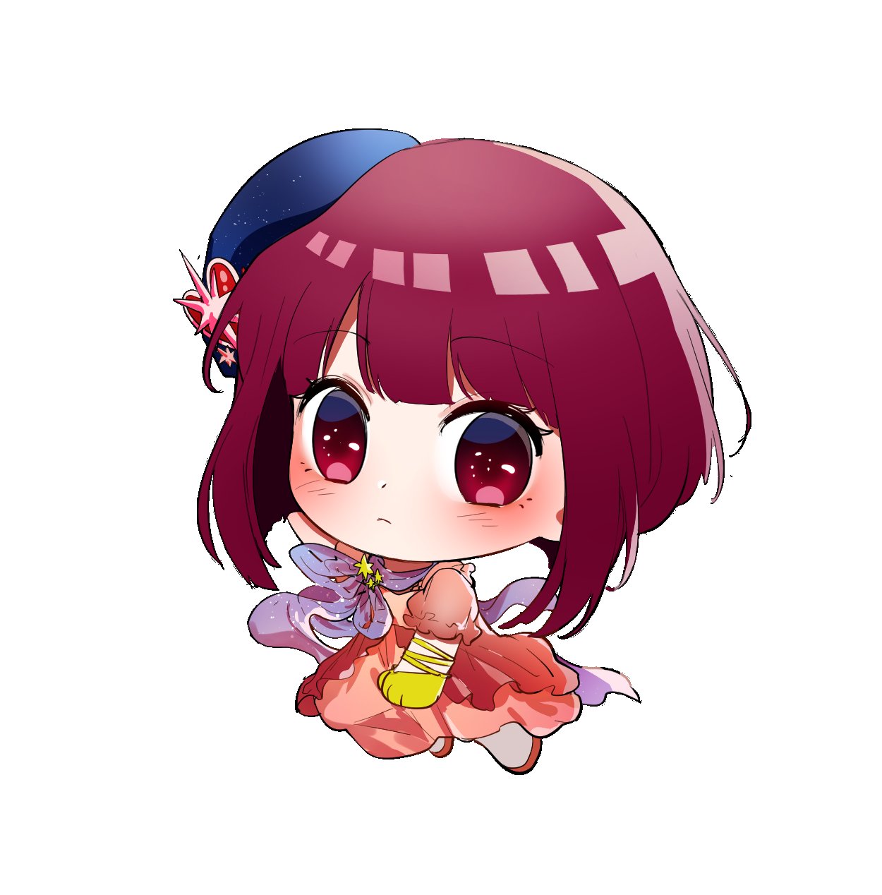 The Big ImageBoard (TBIB) - 1girl arima kana blue headwear bob cut ...