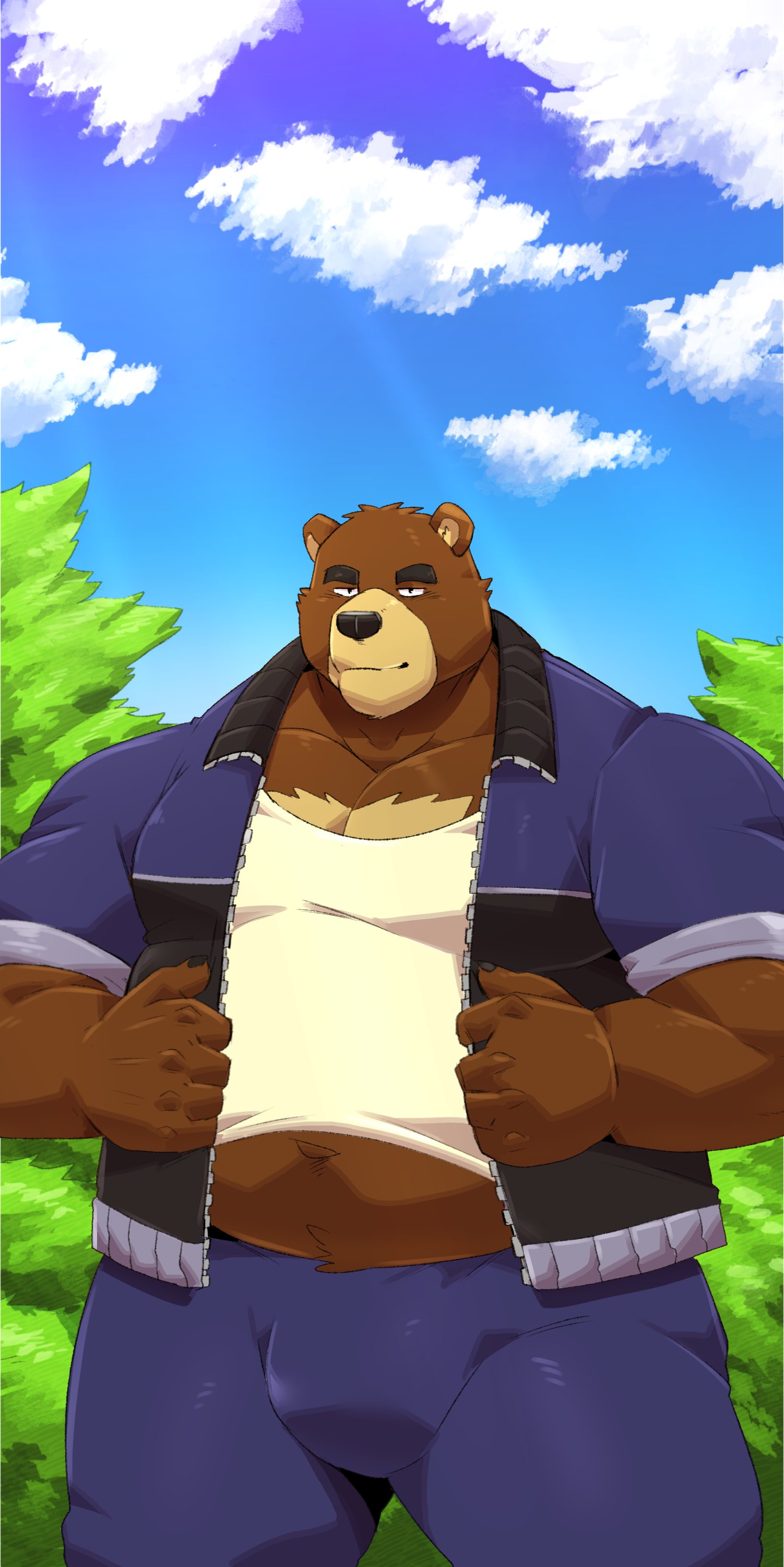 The Big ImageBoard (TBIB) - 2023 absurd res anthro bear belly big belly ...
