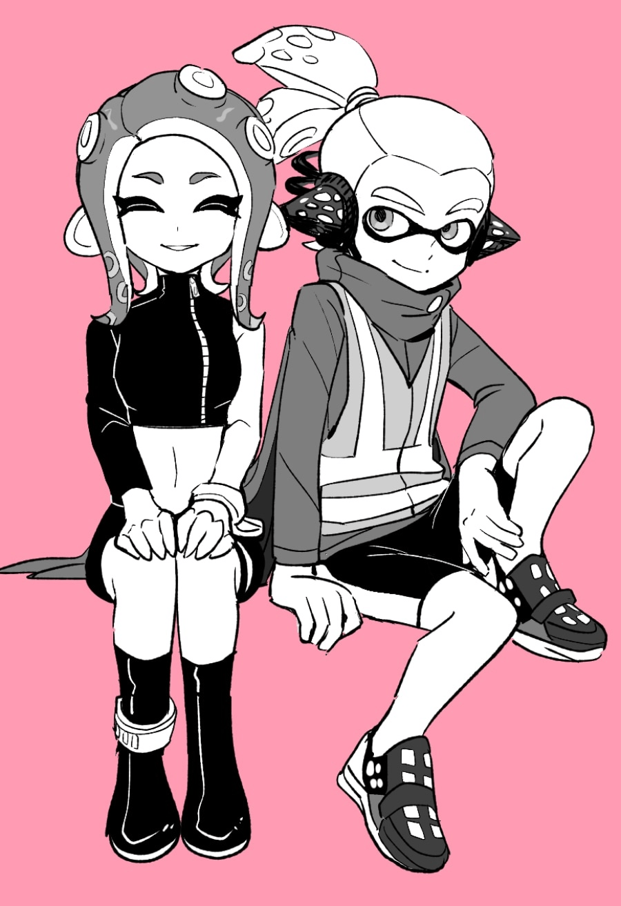 The Big ImageBoard (TBIB) - 1boy 1girl agent 3 (splatoon) agent 8 (splatoon) bad id bad twitter ...