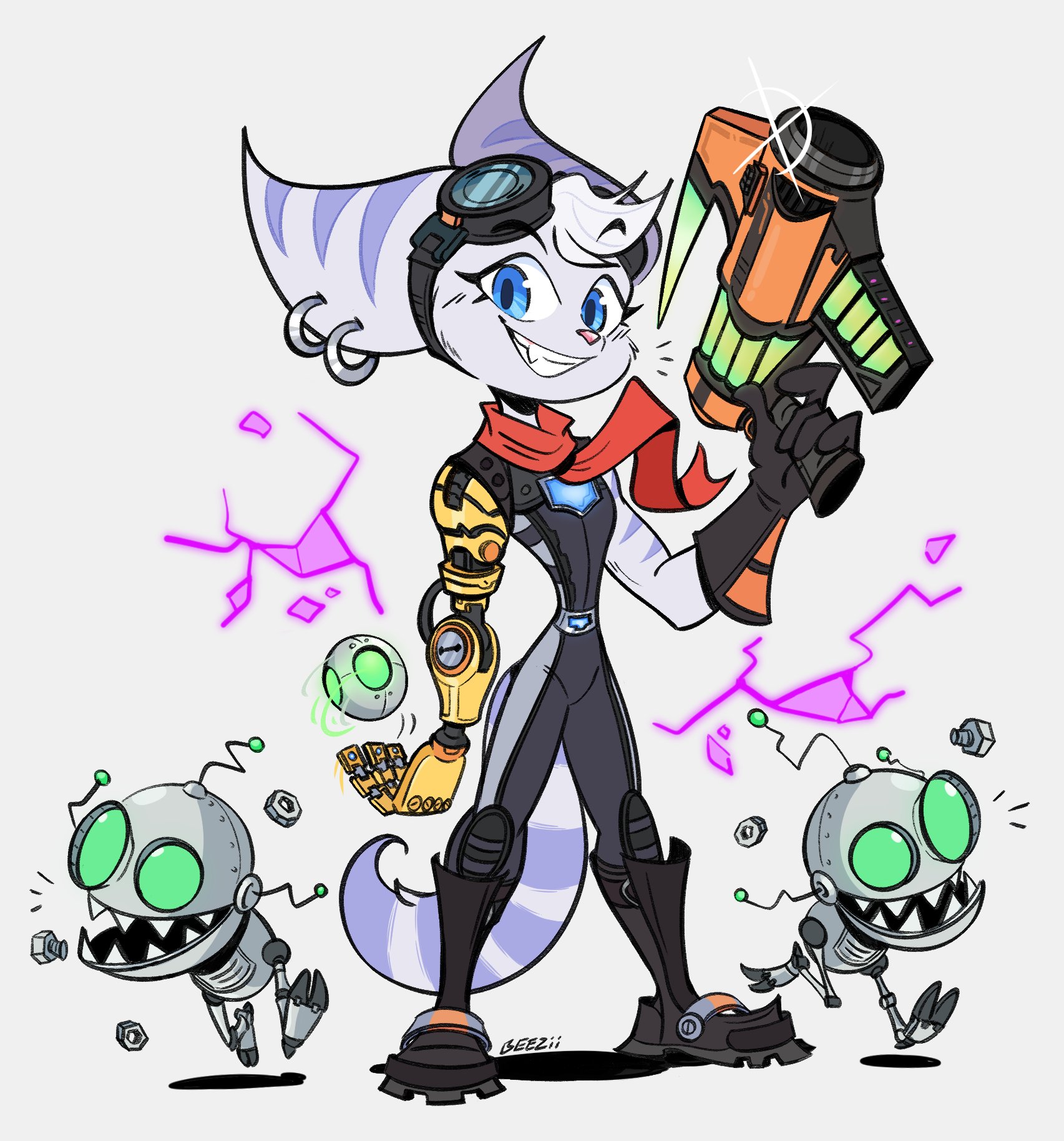 The Big ImageBoard (TBIB) - anthro beezii ear piercing ear ring eyewear ...