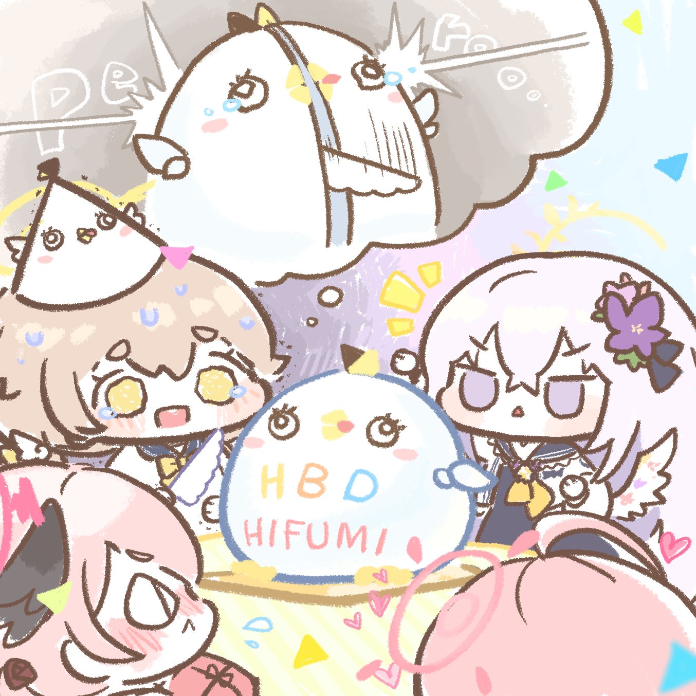 The Big ImageBoard (TBIB) - 4girls azusa (blue archive) birthday ...