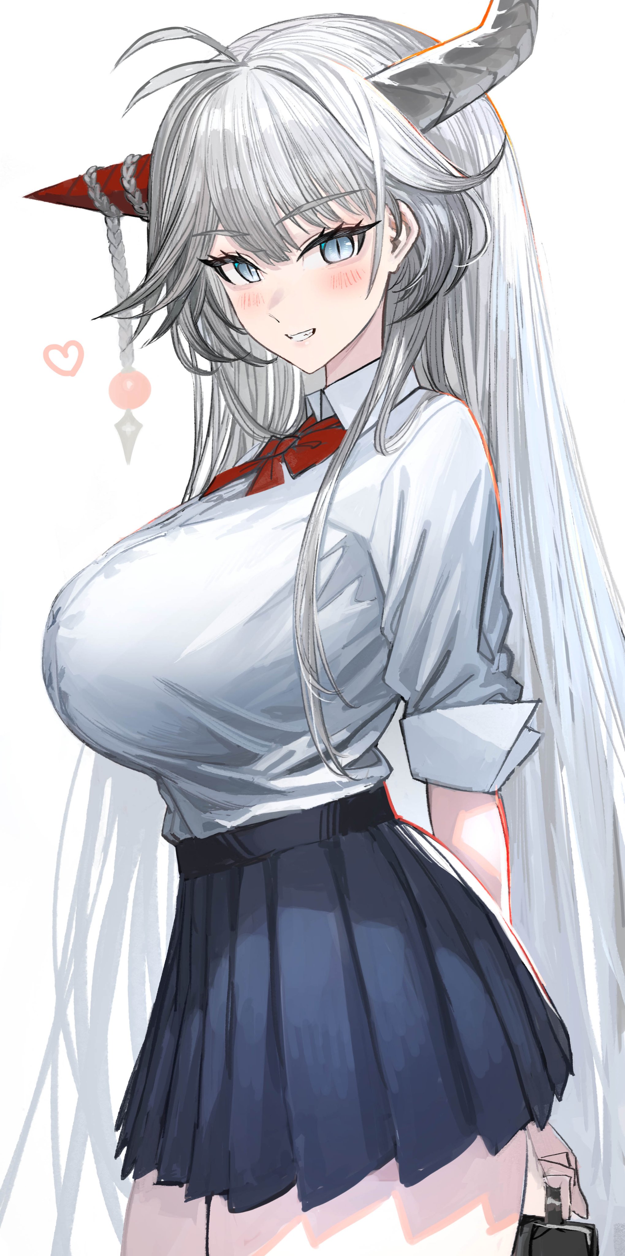 The Big Imageboard Tbib 1girl Absurdres Alternate Costume Antenna
