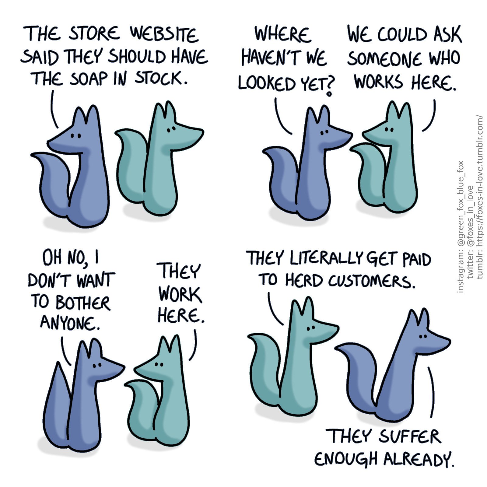 The Big ImageBoard (TBIB) - 1:1 ambiguous gender base two layout blue body blue fox (foxes in ...