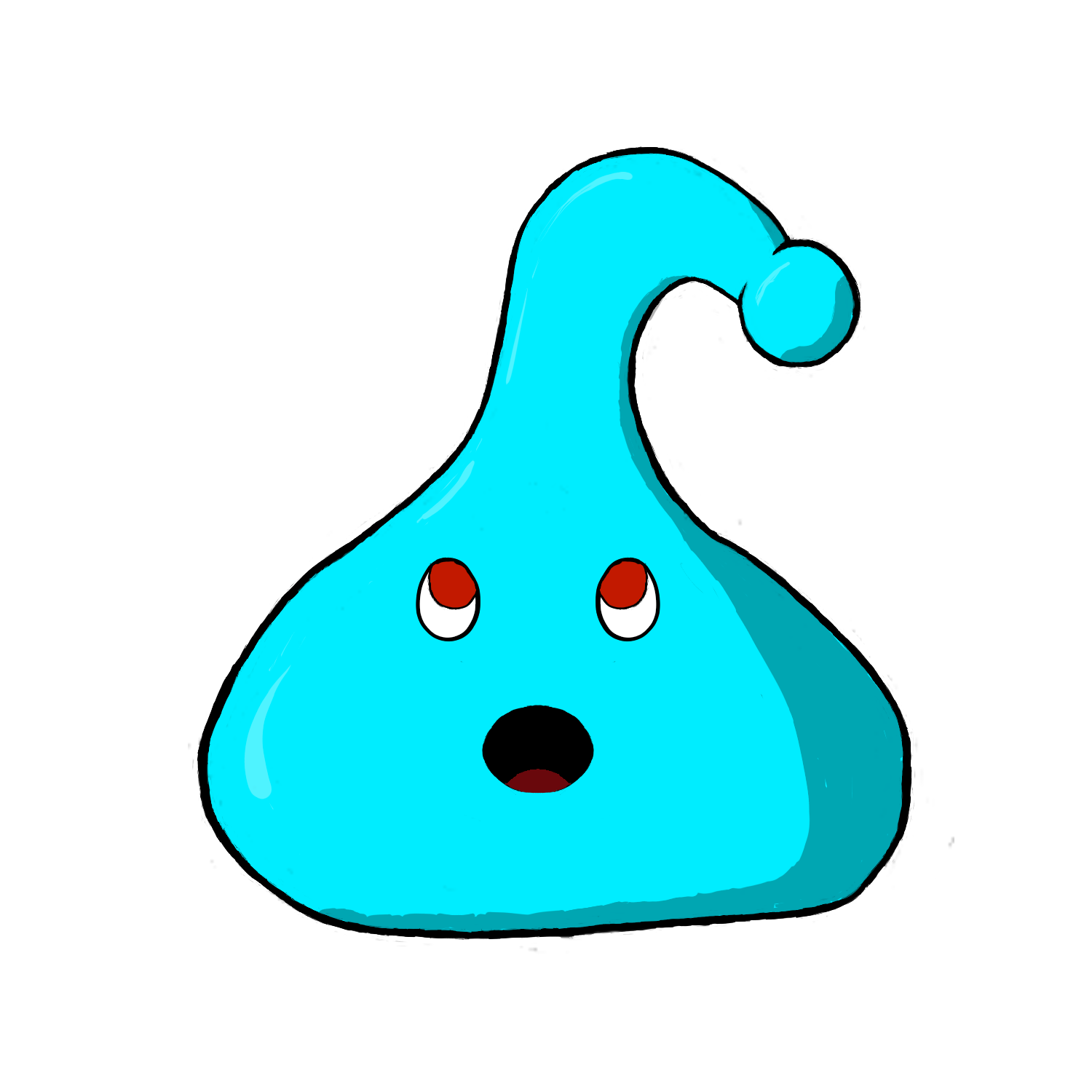 The Big ImageBoard (TBIB) - alpha channel ambiguous gender hi res looking up open mouth simple ...