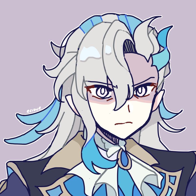 The Big ImageBoard (TBIB) - 1boy artist name ascot blue coat blue hair ...